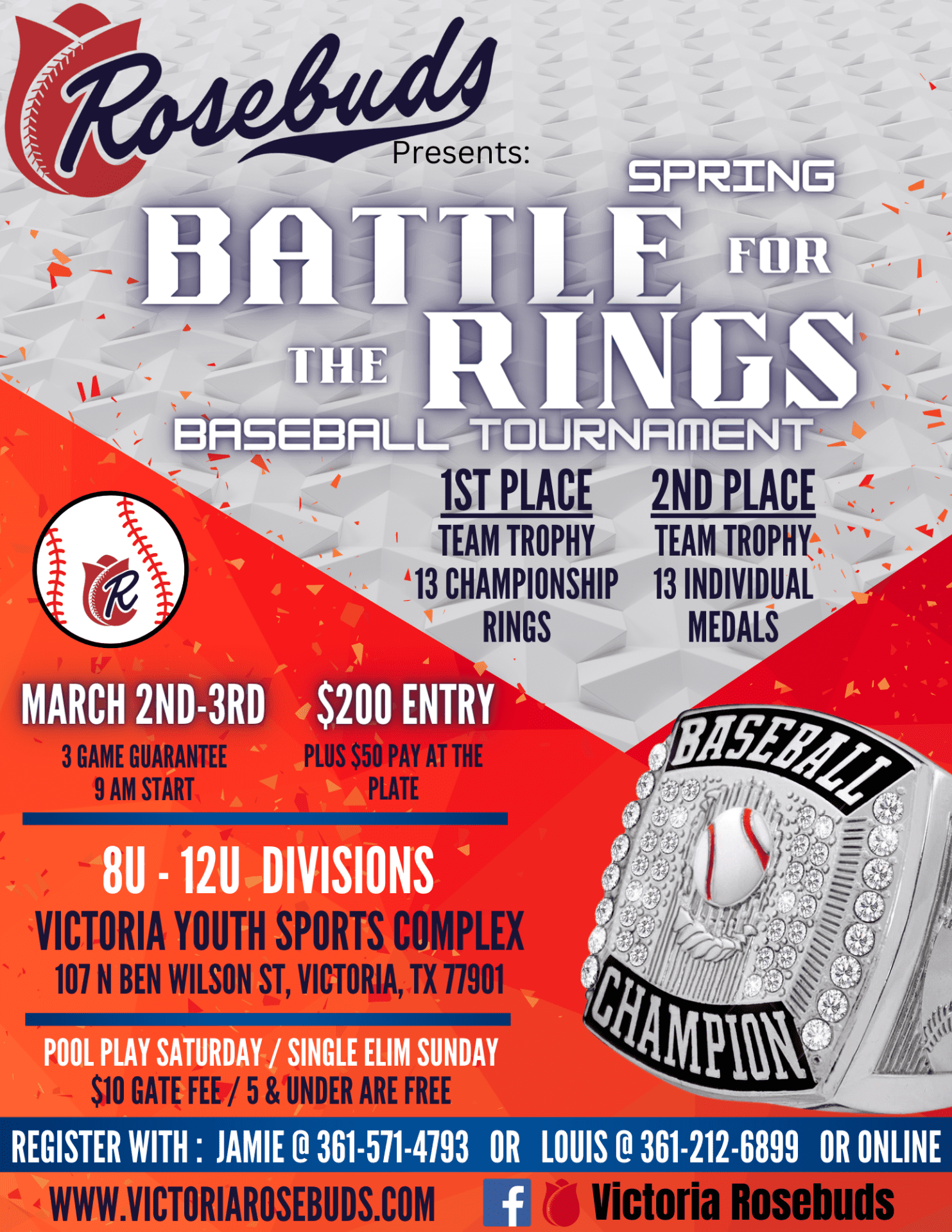 Victoria Rosebuds - Victoria Rosebuds Baseball Program | Victoria ...